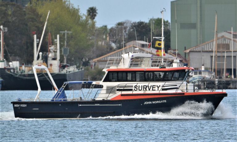 JOHN NORGATE, Port tender - Details and current position - MMSI ...