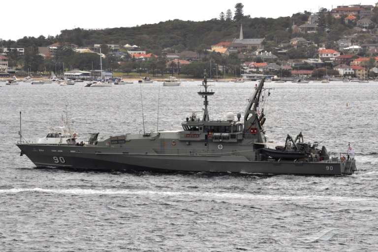 HMAS BROOME, Unknown - Details and current position - MMSI 503212000 ...