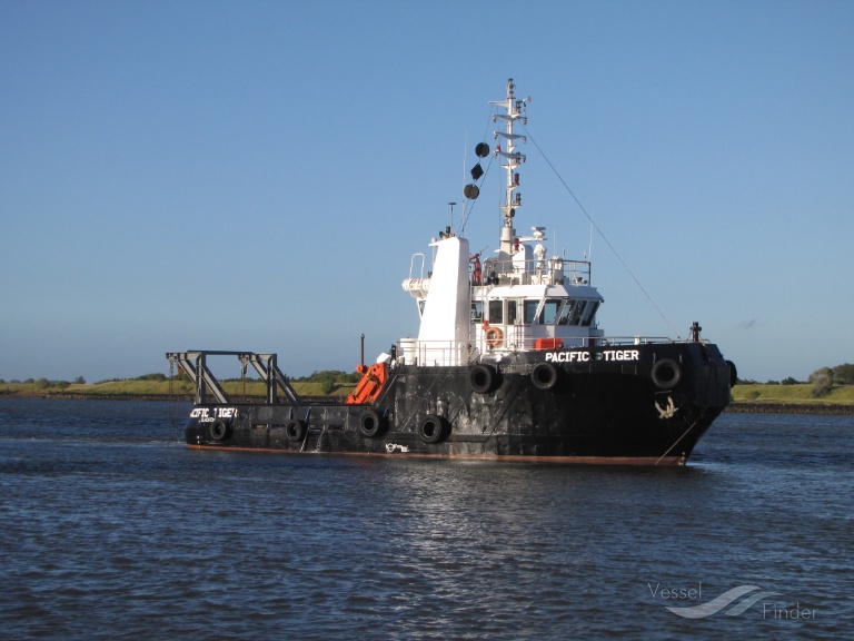 M.T. PACIFIC TIGER, Tug - Details and current position - MMSI 503341100 ...
