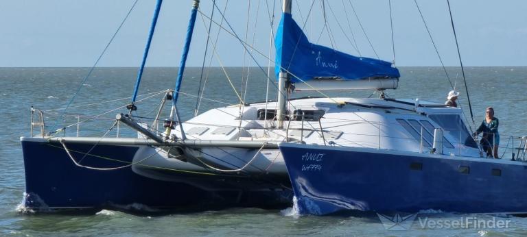 ANUI, Sailing vessel - Details and current position - MMSI 503389700 ...