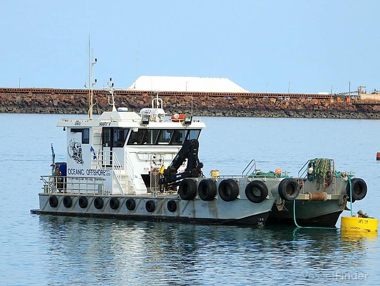 MARY V, Diving ops - Details and current position - MMSI 503452762 ...