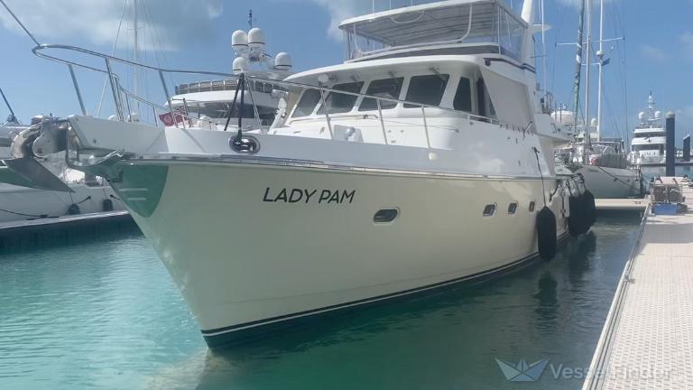 MV LADY PAM, Pleasure craft - Details and current position - MMSI ...