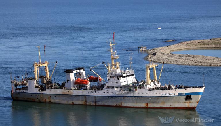 MERIDIAN 1, Fishing vessel - Details and current position - MMSI ...