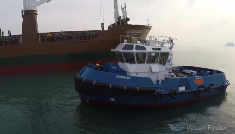MARSDEN BAY, Tug - Details and current position - MMSI 512004671 ...