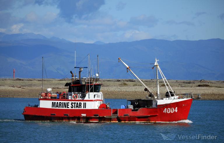 MARINE STAR II, Fishing vessel - Details and current position - MMSI ...
