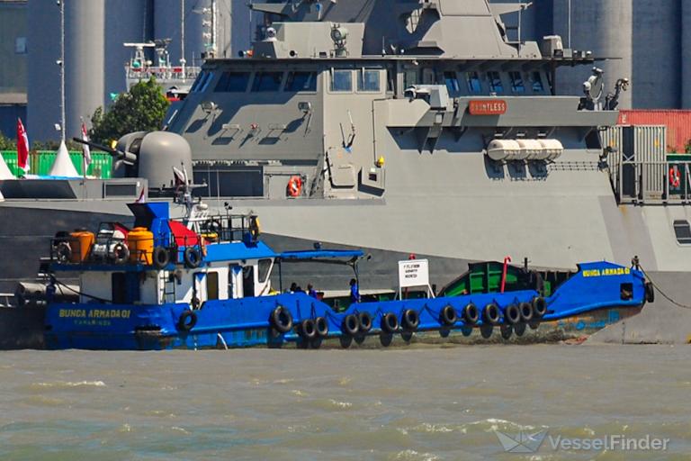 SPOB BUNGA ARMADA 01, Tug - Details and current position - MMSI ...