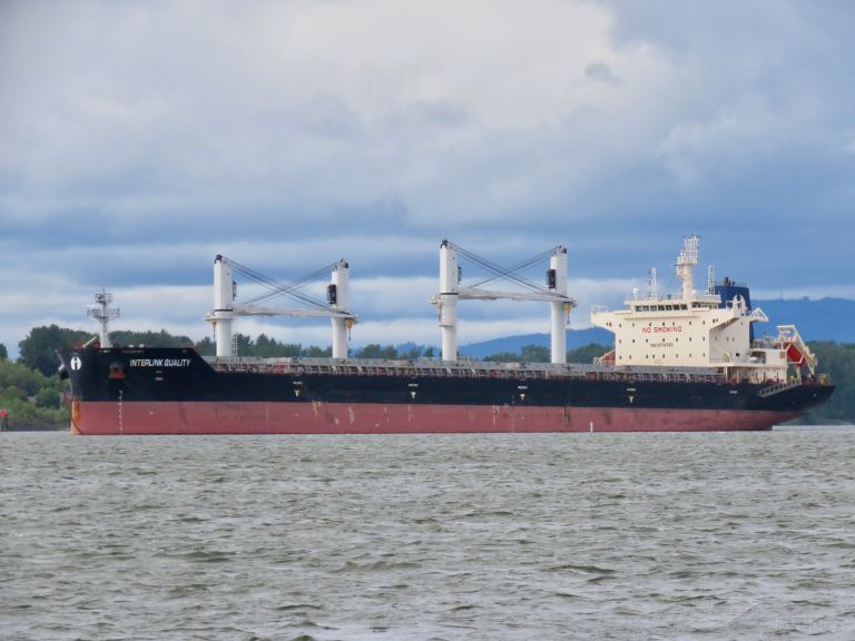 INTERLINK QUALITY, Bulk Carrier - Detalles del buque y posición actual - IMO 9714783 - VesselFinder