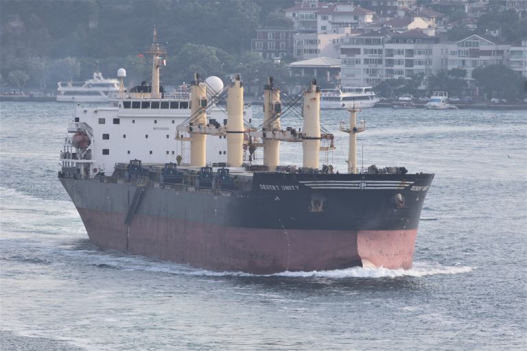 DESERT UNITY, Bulk Carrier - Détails du bateau et situation actuelle ...