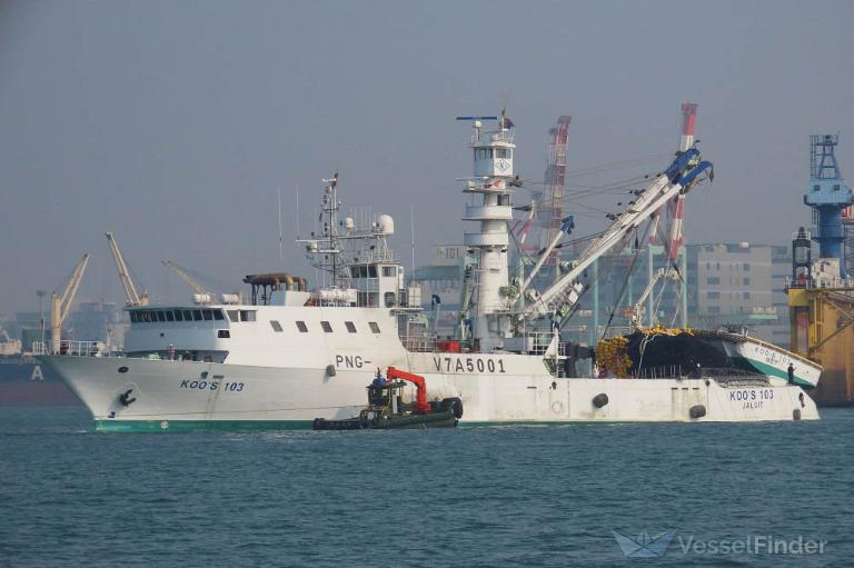 KOOS 103, Fishing vessel - Details and current position - MMSI ...