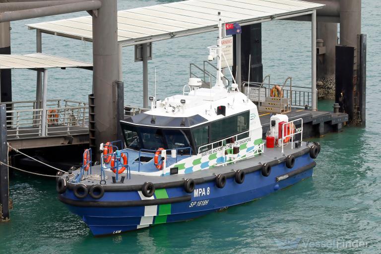 MPA 8, Port tender - Detalles del buque y posición actual - MMSI ...