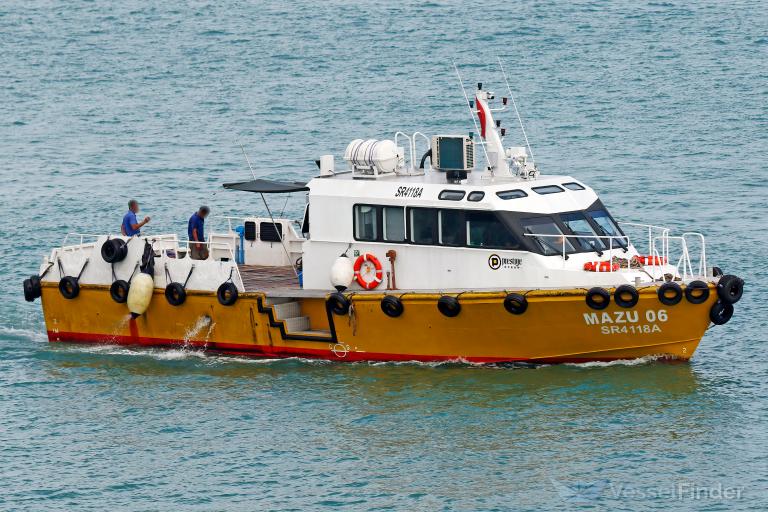 MAZU 06, Other type - Details and current position - MMSI 563082740 ...