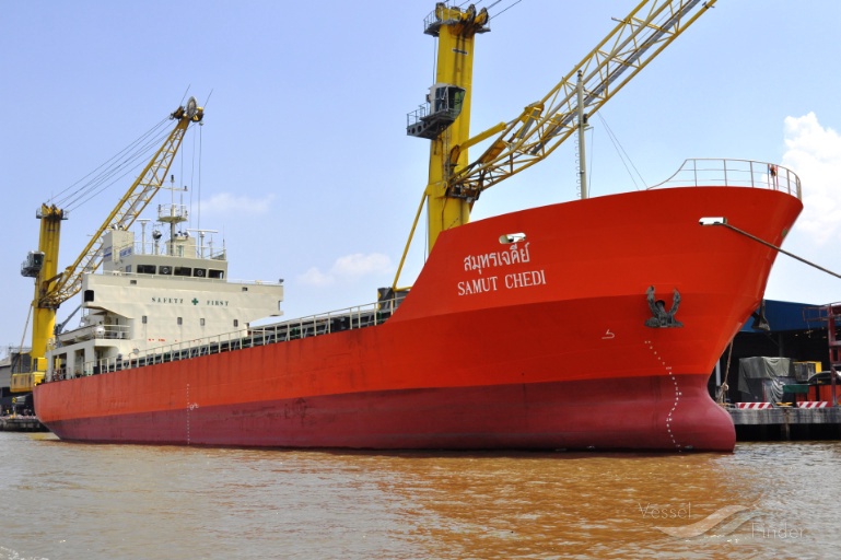SAMUT CHEDI, Cargo ship - Detalhes e posição atual - MMSI 567001010 ...