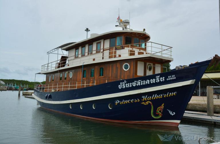 PRINCESS KATHARINE, Pleasure craft - Details and current position ...