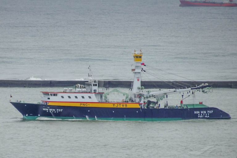 WIN WIN 707, Fishing vessel - Details and current position - MMSI 577262000 - VesselFinder