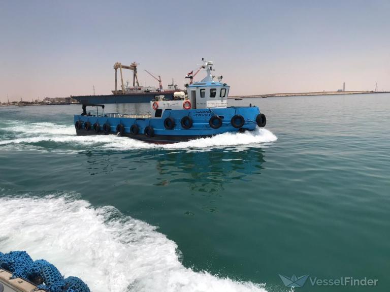 TRUST, Tug - Details and current position - MMSI 622108451 - VesselFinder