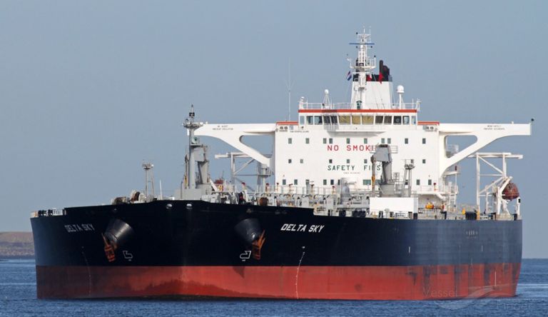DELTA SKY, Crude Oil Tanker - Details and current position - IMO ...