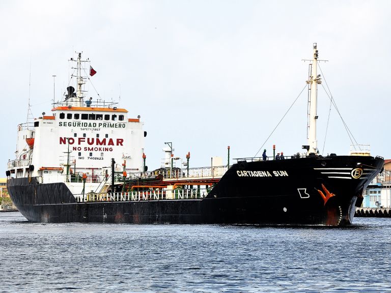 CARTAGENA SUN, Chemical/Oil Products Tanker - Details and current ...