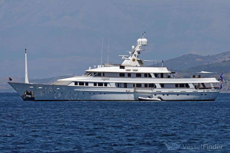 LEGEND, Yacht - Details and current position - IMO 1002017 - VesselFinder