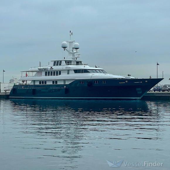 CYAN, Yacht - Details and current position - IMO 1005813 - VesselFinder