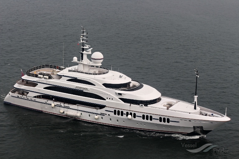 MY AMBROSIA, Yacht - Details and current position - IMO 1007902 ...