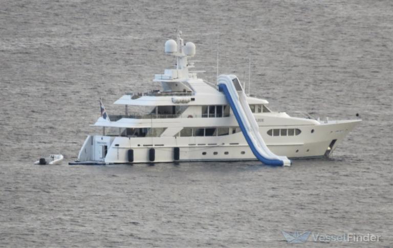 MY PERLE BLEUE, Yacht - Details and current position - IMO 1009285 ...