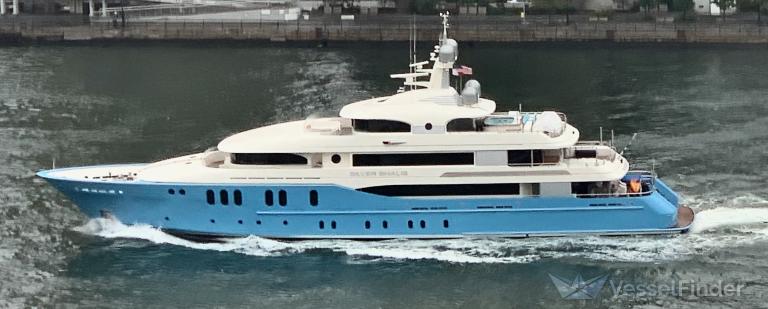 SILVER SHALIS, Yacht - Details and current position - IMO 1010557 ...