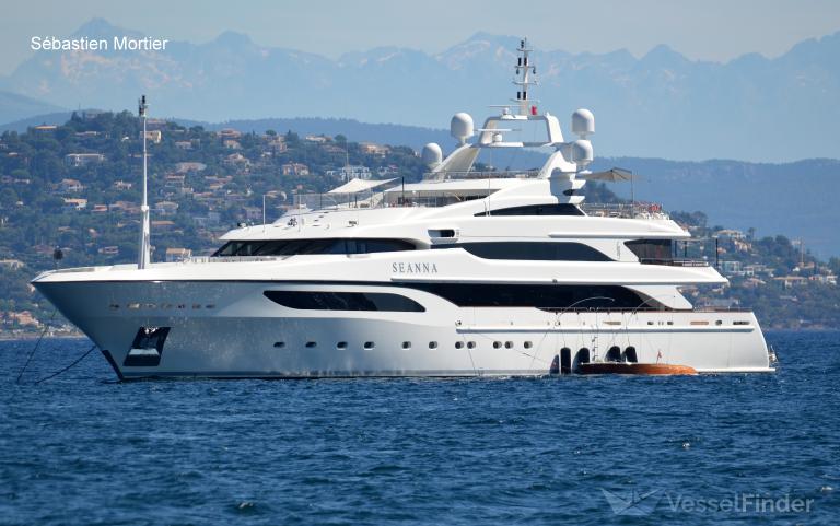 SEANNA, Yacht - Details and current position - IMO 1011501 - VesselFinder