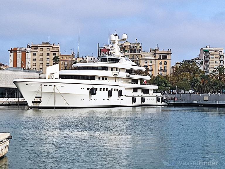 GRACE, Yacht - Details and current position - IMO 1012294 - VesselFinder