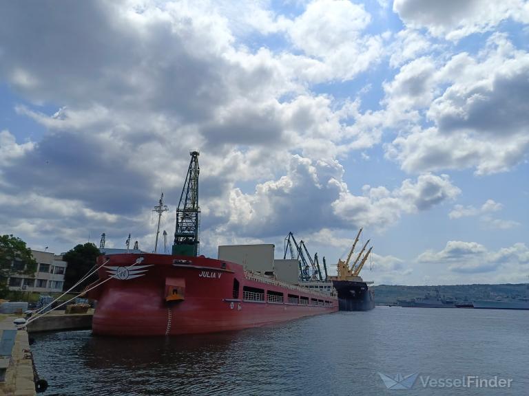 JULIA V, General Cargo Ship - Данные судна и текущее положение - IMO ...