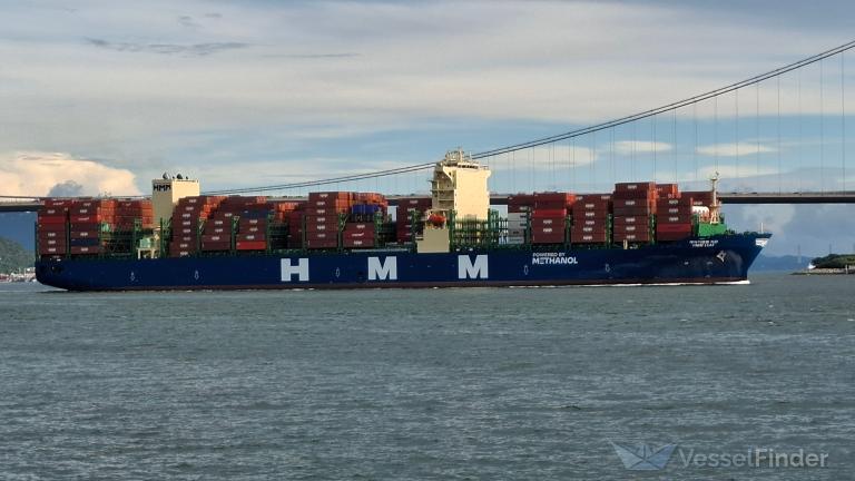 HMM LEAF, Container Ship - Details and current position - IMO 1015959 ...