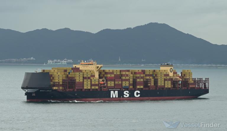 MSC LEILA, Container Ship - Details and current position - IMO 1016654 ...