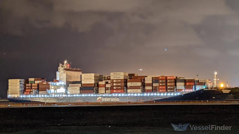 INTERASIA TRIBUTE, Container Ship - Details and current position - IMO ...
