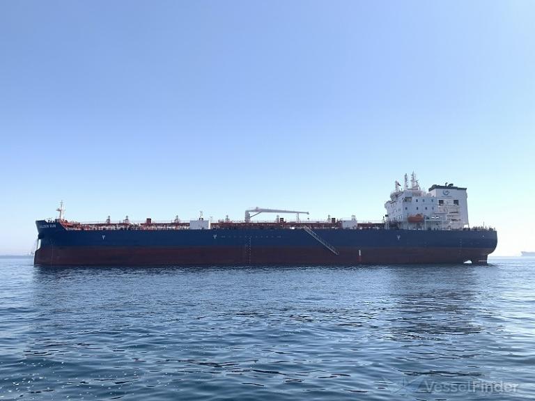 GOLDEN SUN, Chemical/Oil Products Tanker - Details and current position ...