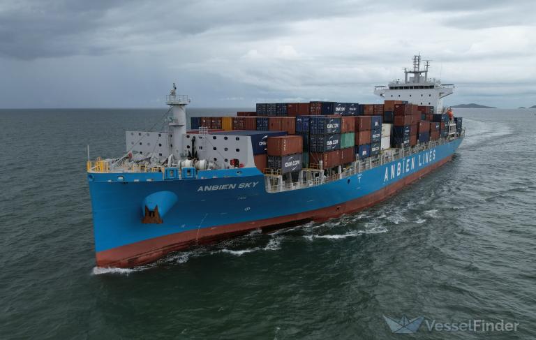 ANBIEN SKY, Container Ship - Details and current position - IMO 1019101 ...
