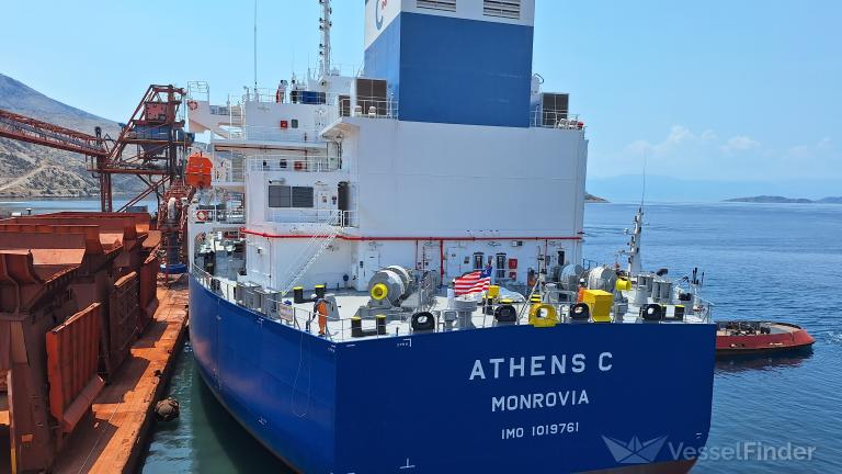 ATHENS C, Chemical/Oil Products Tanker - Details and current position ...