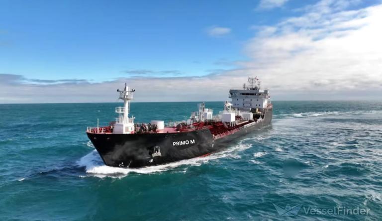 PRIMO M, Chemical/Oil Products Tanker - Details and current position ...