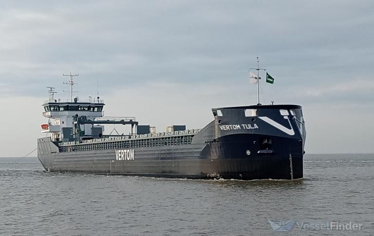 VERTOM TULA, General Cargo Ship - Details and current position - IMO ...