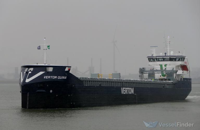 VERTOM QUINA, General Cargo Ship - Details and current position - IMO ...