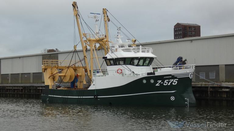 Z575 JANNEKE, Fishing Vessel - Details and current position - IMO ...