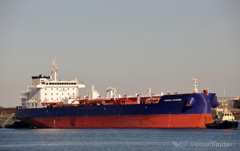 ECOMAR GUYENNE, Chemical/Oil Products Tanker - Details and current ...