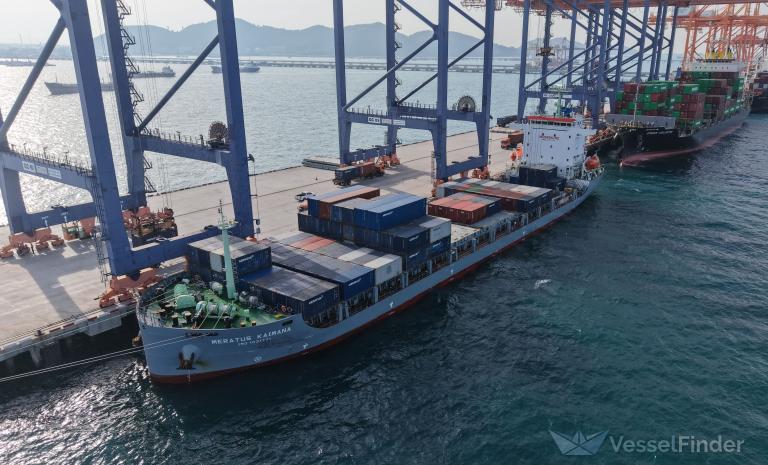 MERATUS KAIMANA, Container Ship - Detalhes e posição atual - IMO ...
