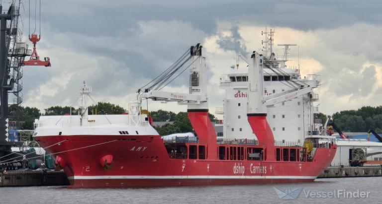 AMY, General Cargo Ship - Details and current position - IMO 1034319 - VesselFinder