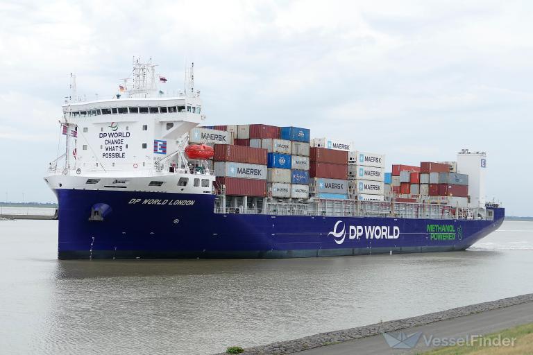 DP WORLD LONDON, Container Ship - Details and current position - IMO ...