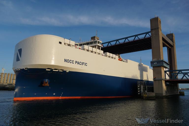 NOCC PACIFIC, Vehicles Carrier - Details and current position - IMO ...