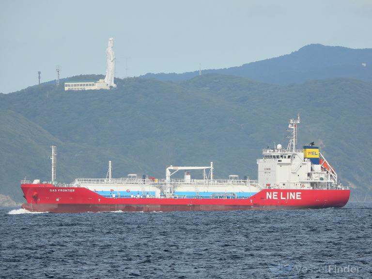 GAS FRONTIER, LPG Tanker - Details and current position - IMO 1053614 ...