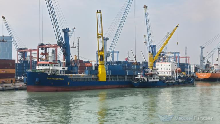 TANTO SENTOSA, Container Ship - Details and current position - IMO ...