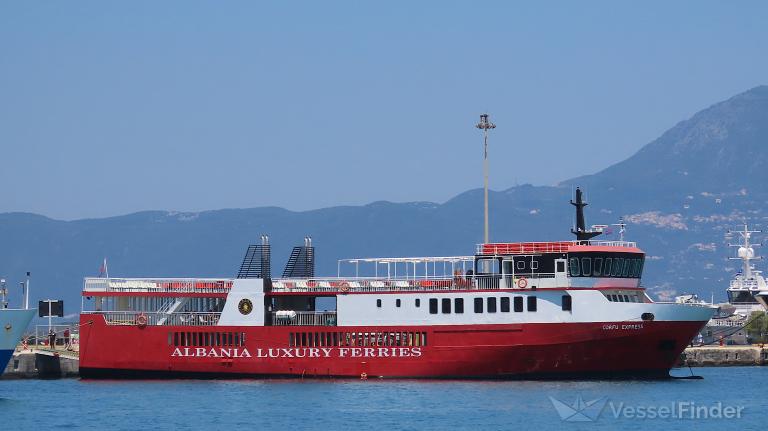 CORFU EXPRESS, Passenger/Ro-Ro Cargo Ship - Details and current ...