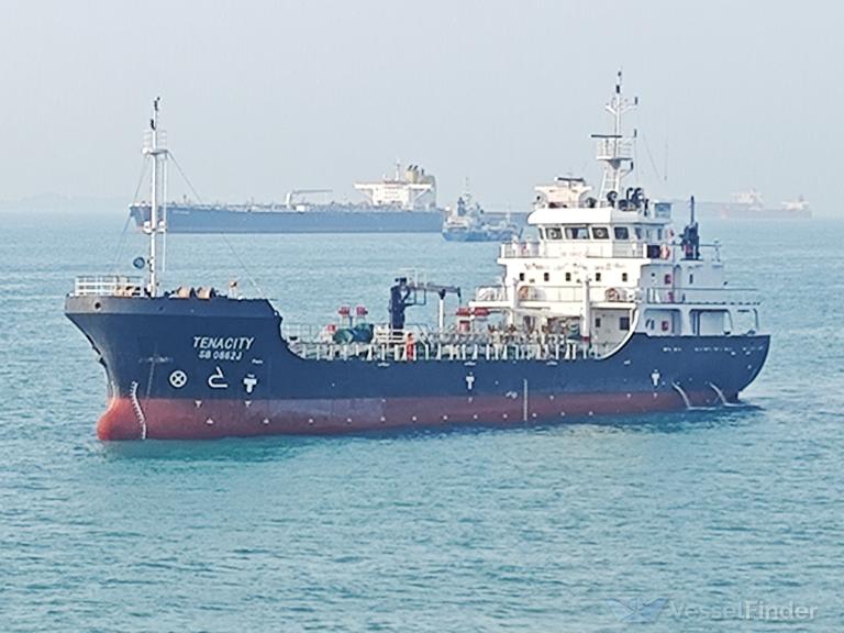 TENACITY, Oil Products Tanker - Details and current position - IMO ...