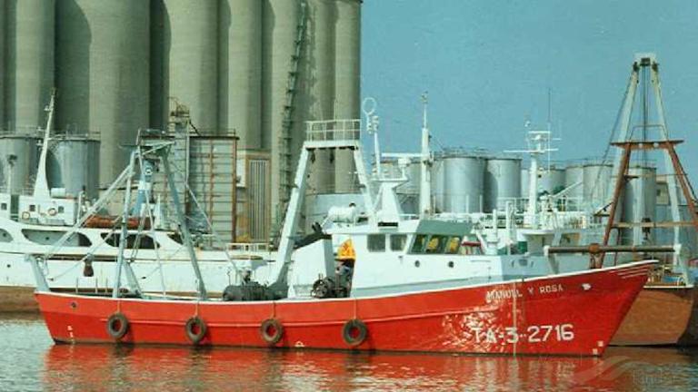 MANUEL Y ROSA, Fishing Vessel - Details and current position - IMO ...