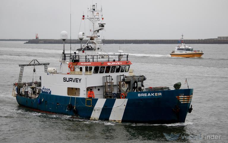 BREAKER, Research Vessel - Details and current position - IMO 4644878 ...